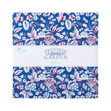 Freedom Garden 10in Squares, 42pcs/bundle By My Minds Eye