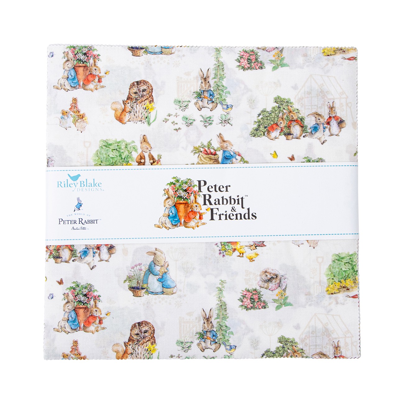 Peter Rabbit & Friends™ 10in Squares, 42pcs/bundle