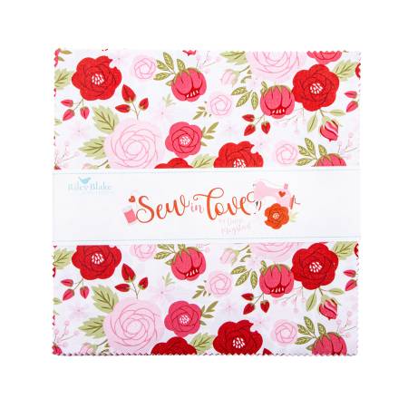 Sew in Love 10in Squares, 42pcs/bundle By Mogstad, Dani