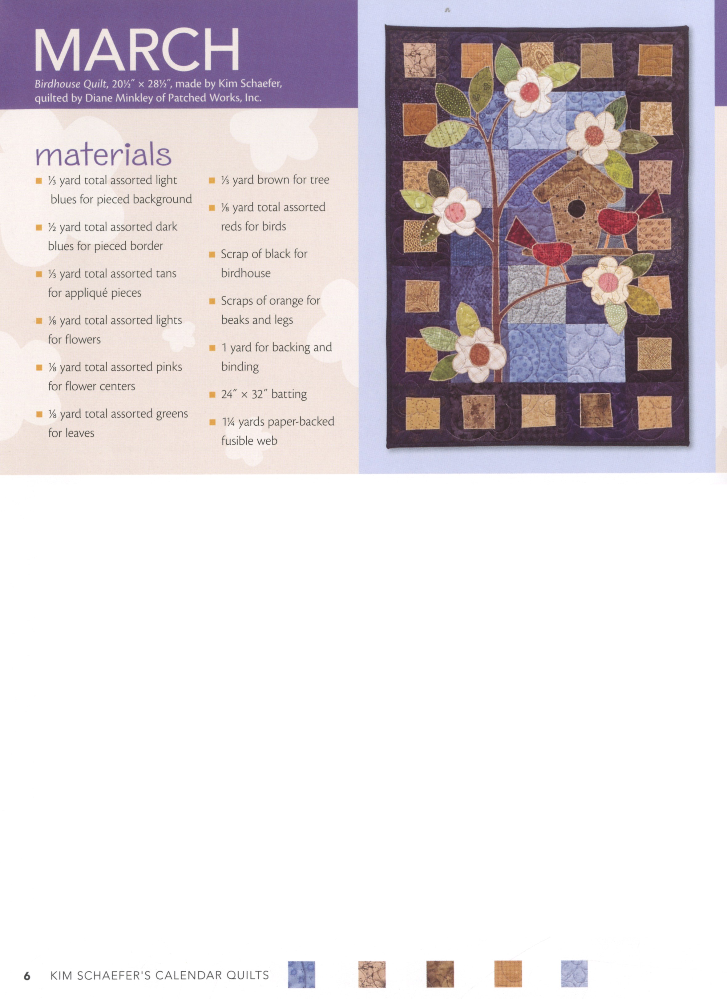 Kim Schaefers Calendar Quilts By Schaefer, Kim