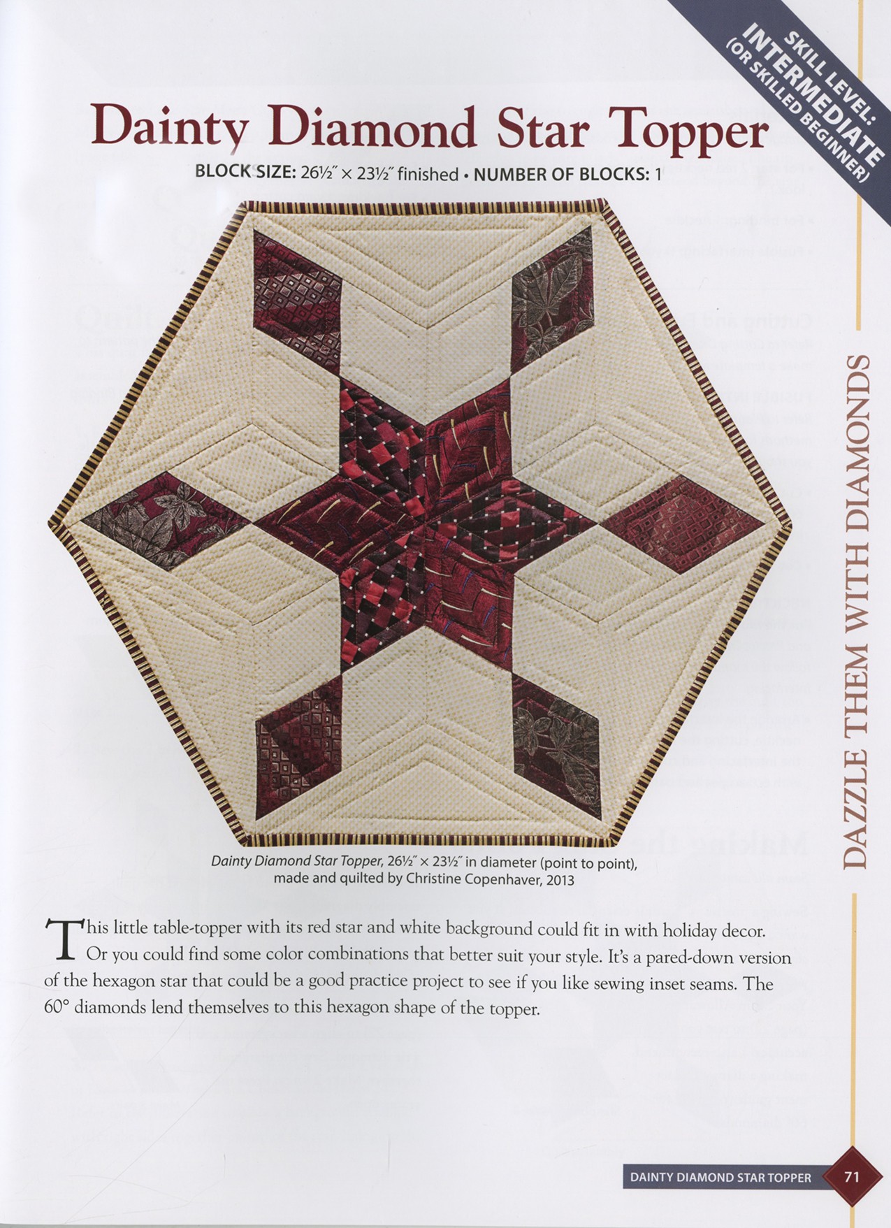Necktie Quilts Reinvented By Copenhaver, Christine
