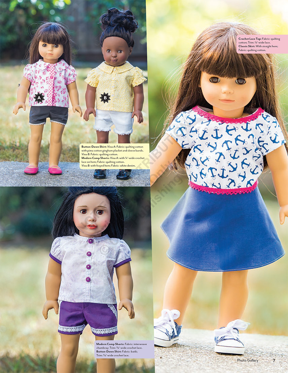 Doll Days! Sew an Everyday Wardrobe for 18 Dolls By Hentzel, Erin