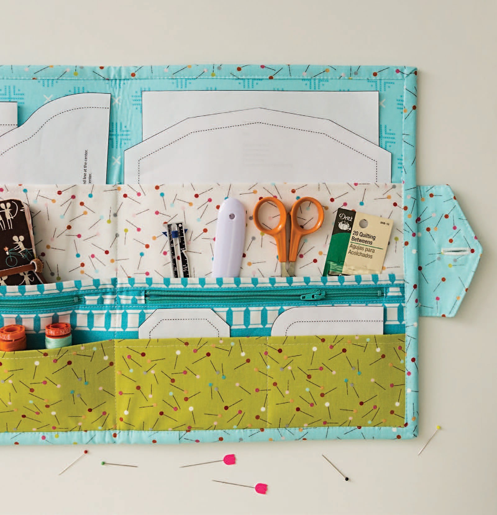 Stitched Sewing Organizers By Hoey, Aneela