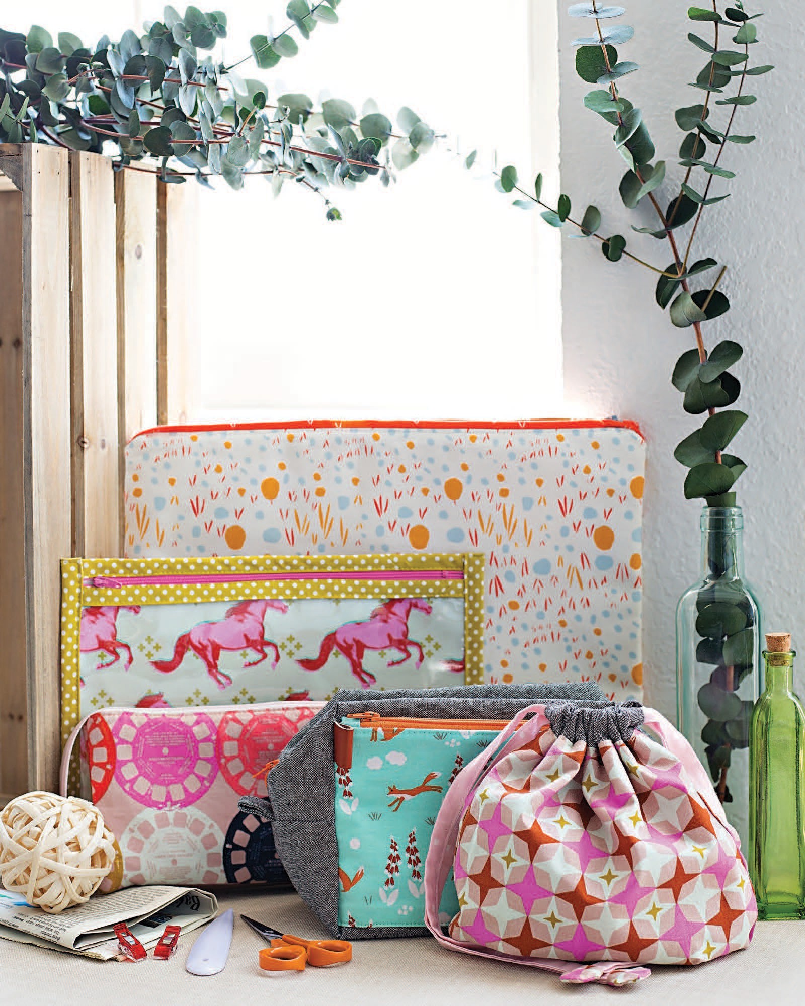 Stitched Sewing Organizers By Hoey, Aneela