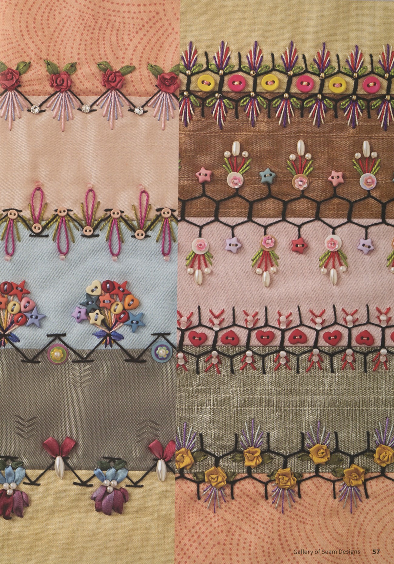 Stunning Stitches For Crazy Quilts