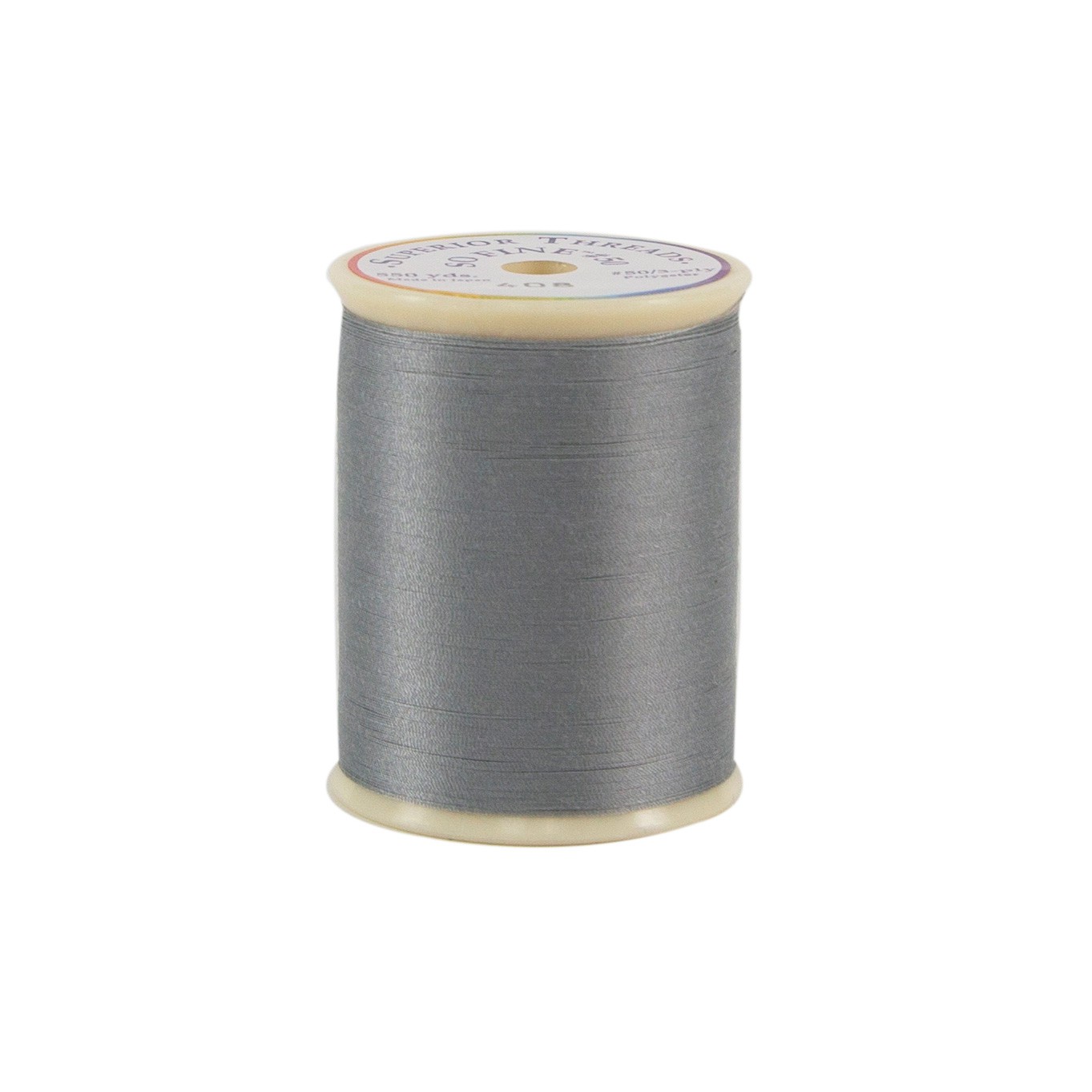 So Fine Polyester Thread 3-ply 50wt 550yds Silver By Flynn, John