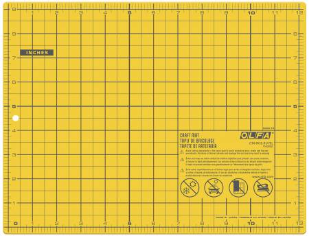 Olfa Yellow Cutting Mat 9in x 12in