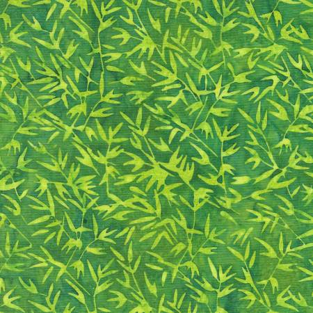 Bamboo Leaves-Green Turtle. Made to Order.