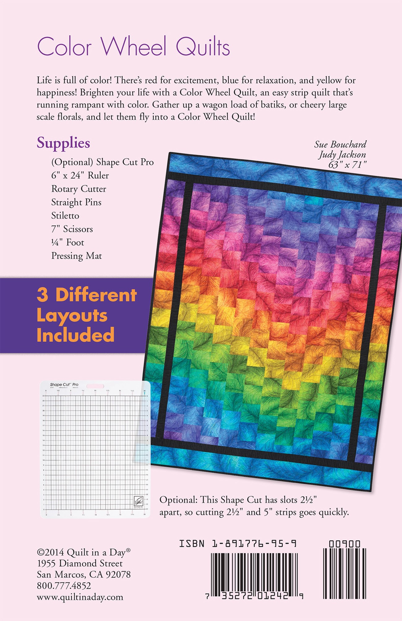 Color Wheel Quilt By Knoechel, Patricia