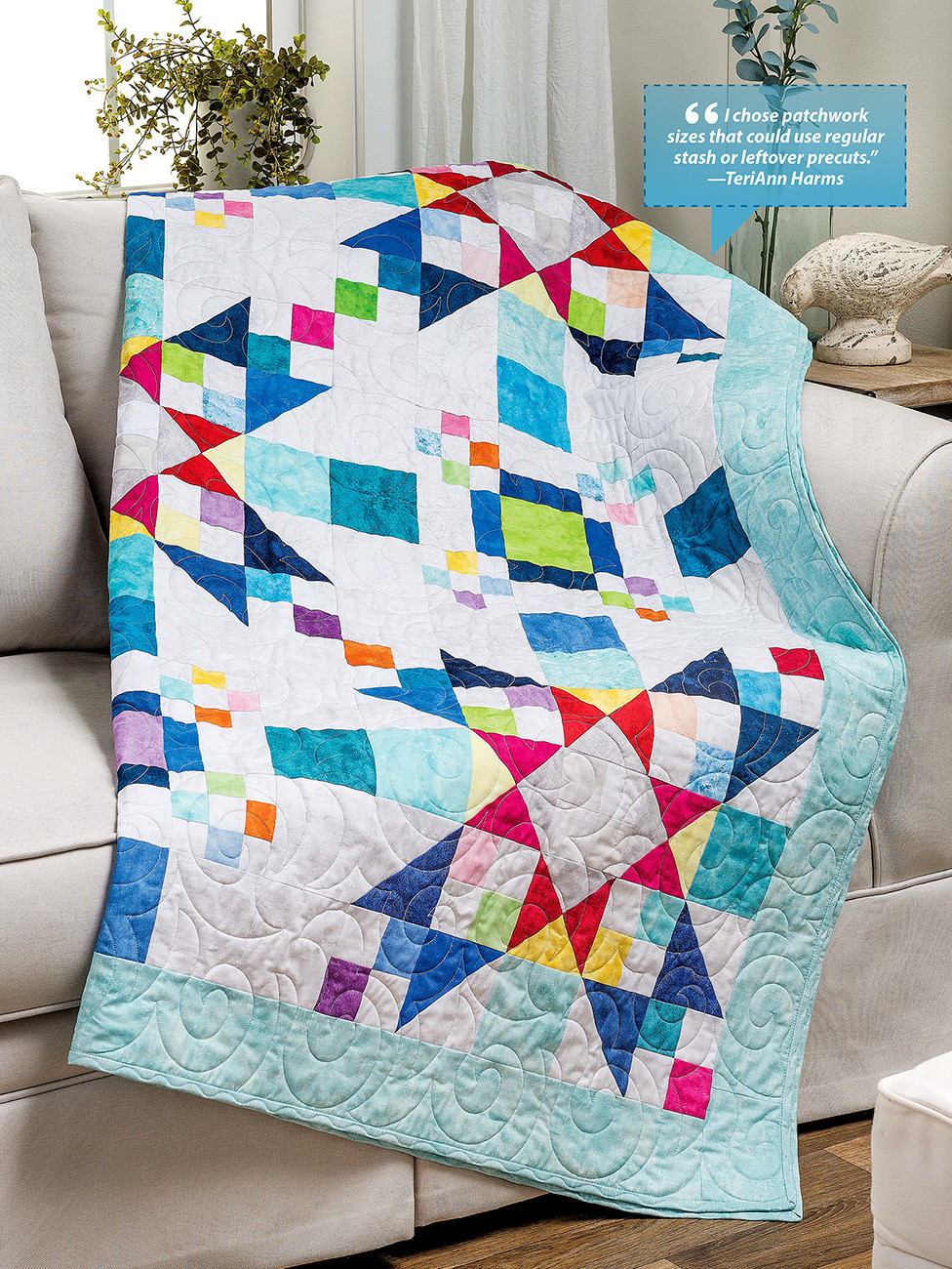 Stash-Busting Weekend Quilt