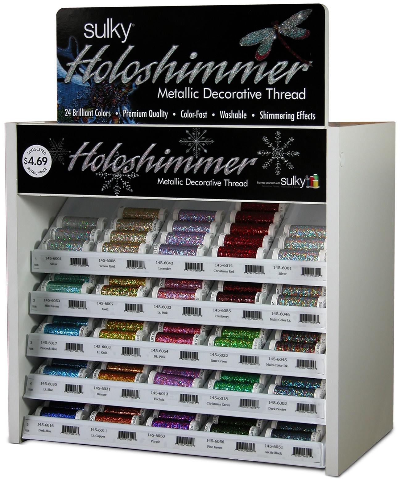 Sulky Holoshimmer Thread Assortment