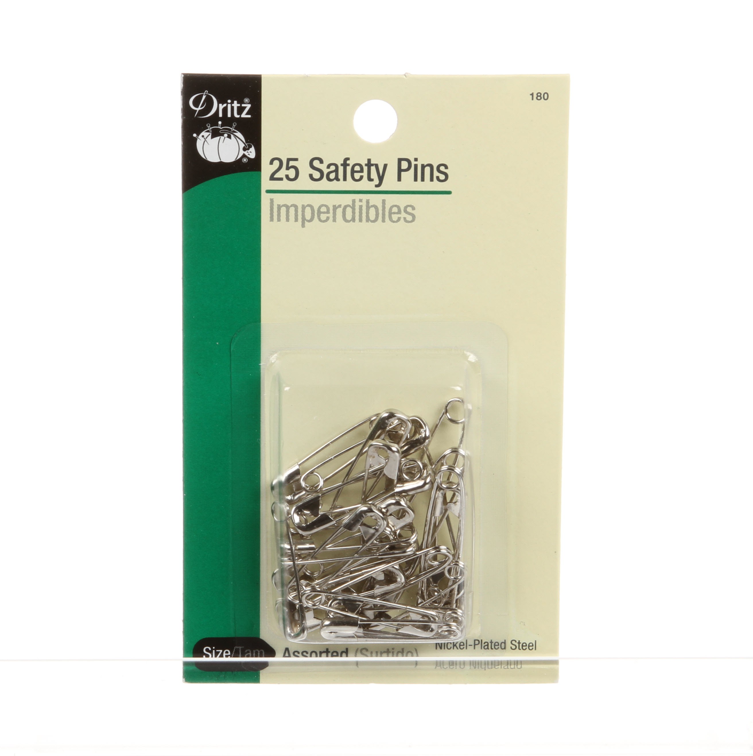 Safety Pin Assorted 25ct