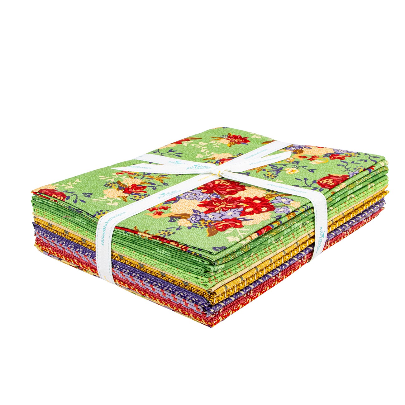 Vera's Garden 1 Yard Bundle Green, 14 Pcs. By McCarty, Vicki