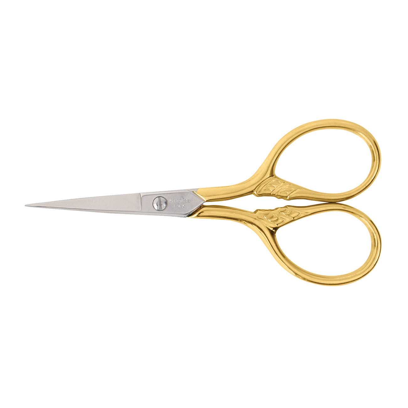 Gingher 3 1/2in Goldhandle Lions Tail Embroidery Scissors