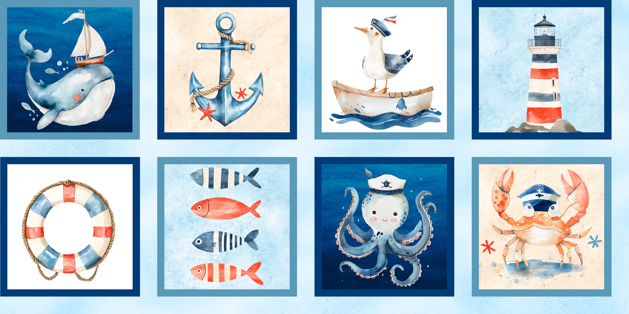 Multicolor Ahoy Mate Patch