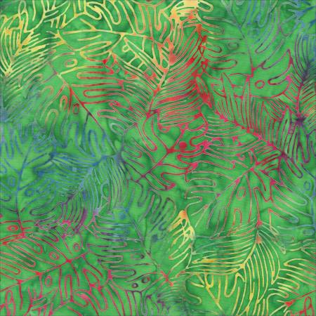 Rainforest Fall Leaves Batik