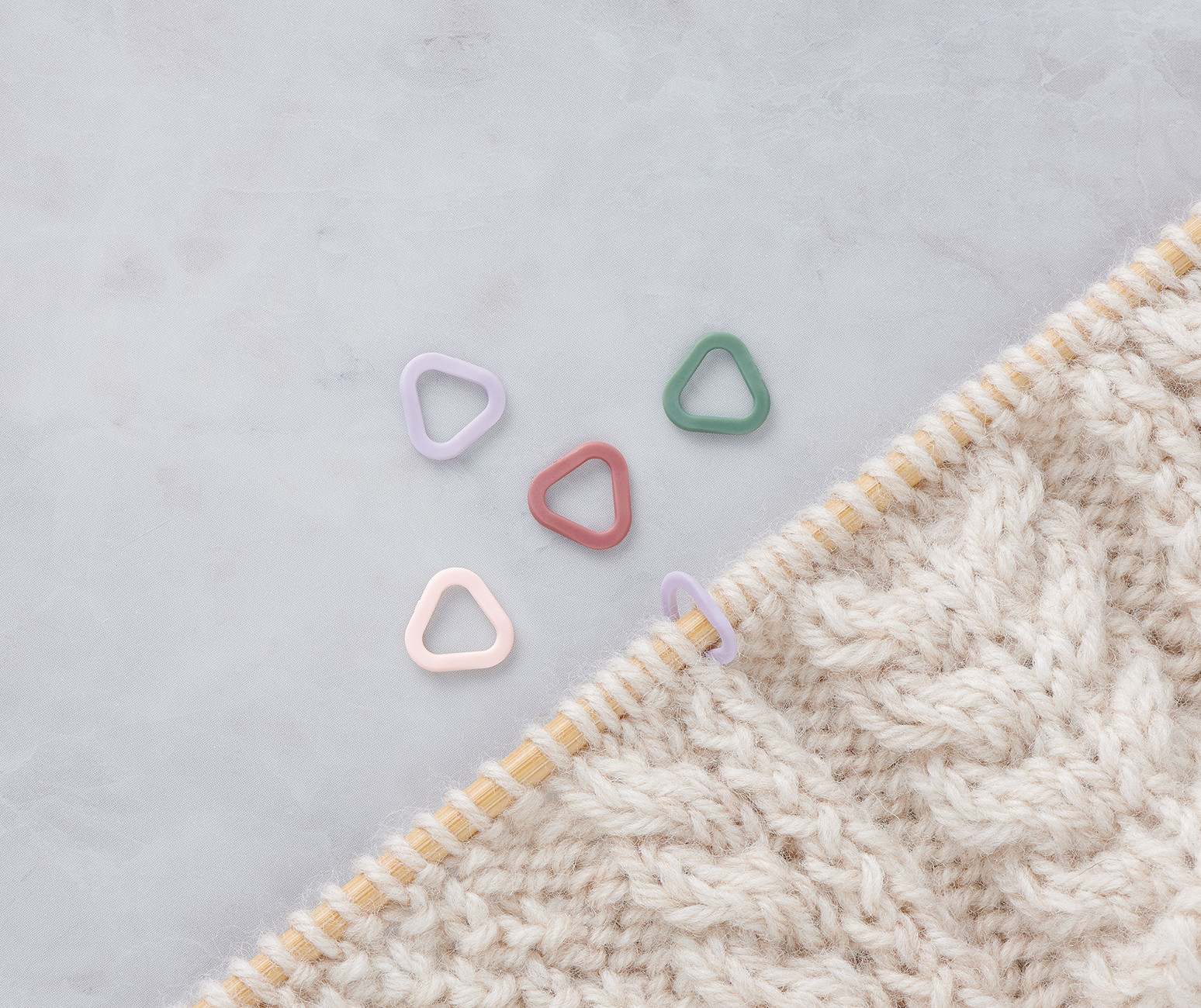 Soft Stitch Markers Triangle Small