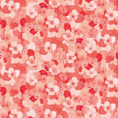 Coral Flowering Hedge