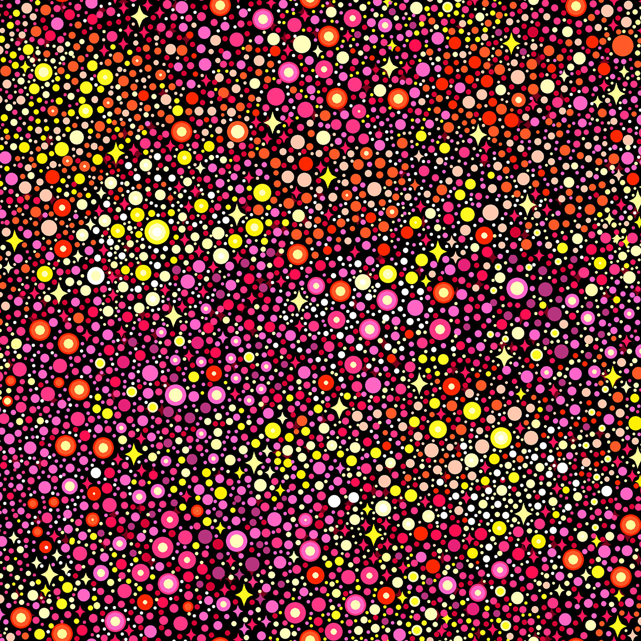 Sahul Land Dots Pink