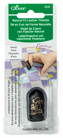Natural Fit Leather Thimble Small