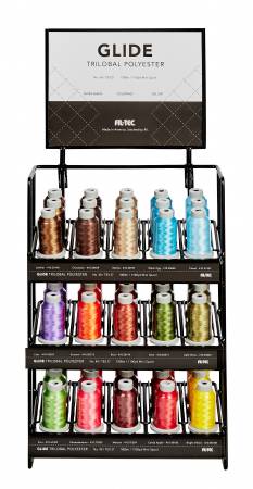 Glide Polyester Mini King Spool Counter Display 2