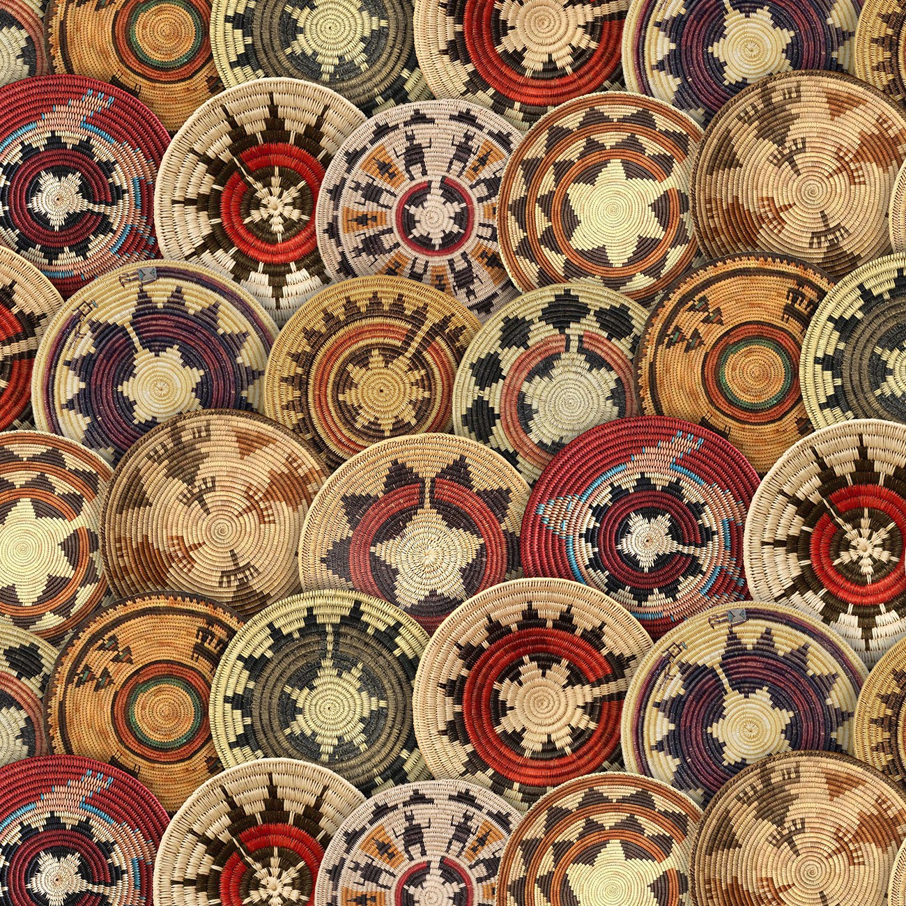 Navajo Wedding Baskets multi