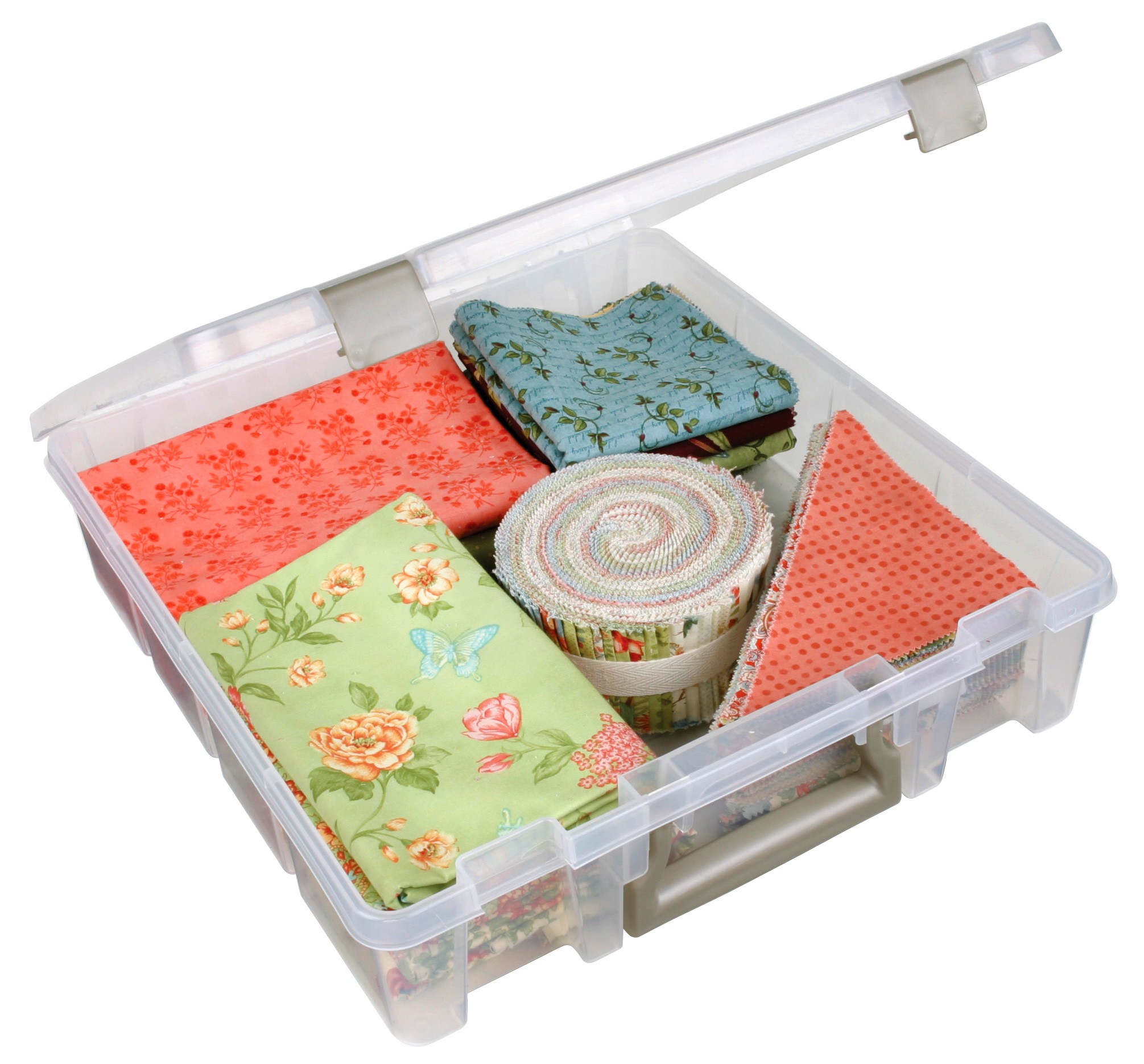 Single Compartment Super Satchel Box Clear