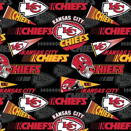NFL Kansas City Chiefs Cotton 45in