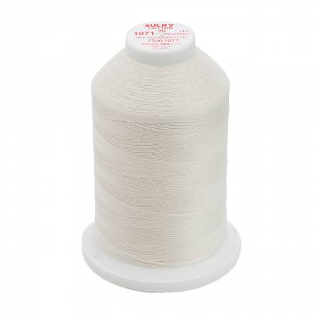 Cotton Thread 2-ply 30wt 400d 3200yds Off White