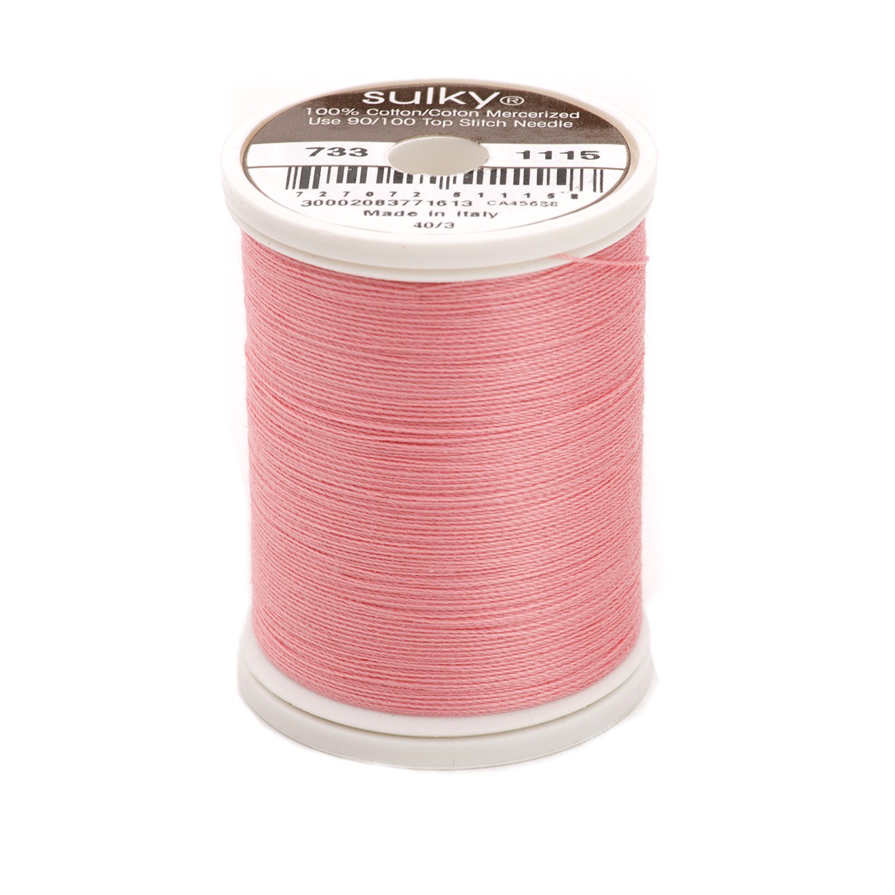 Cotton Thread 30wt 400d 500yds Light Pink