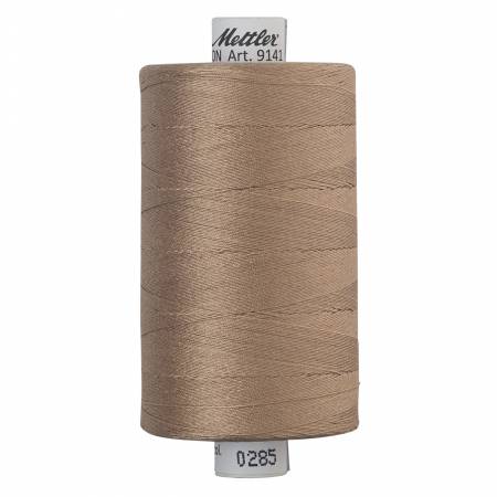 Silk Finish 40wt Cotton Thread 1094yd/1000M Caramel Cream