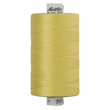 Silk Finish 40wt Cotton Thread 1094yd/1000M Lemon Zest
