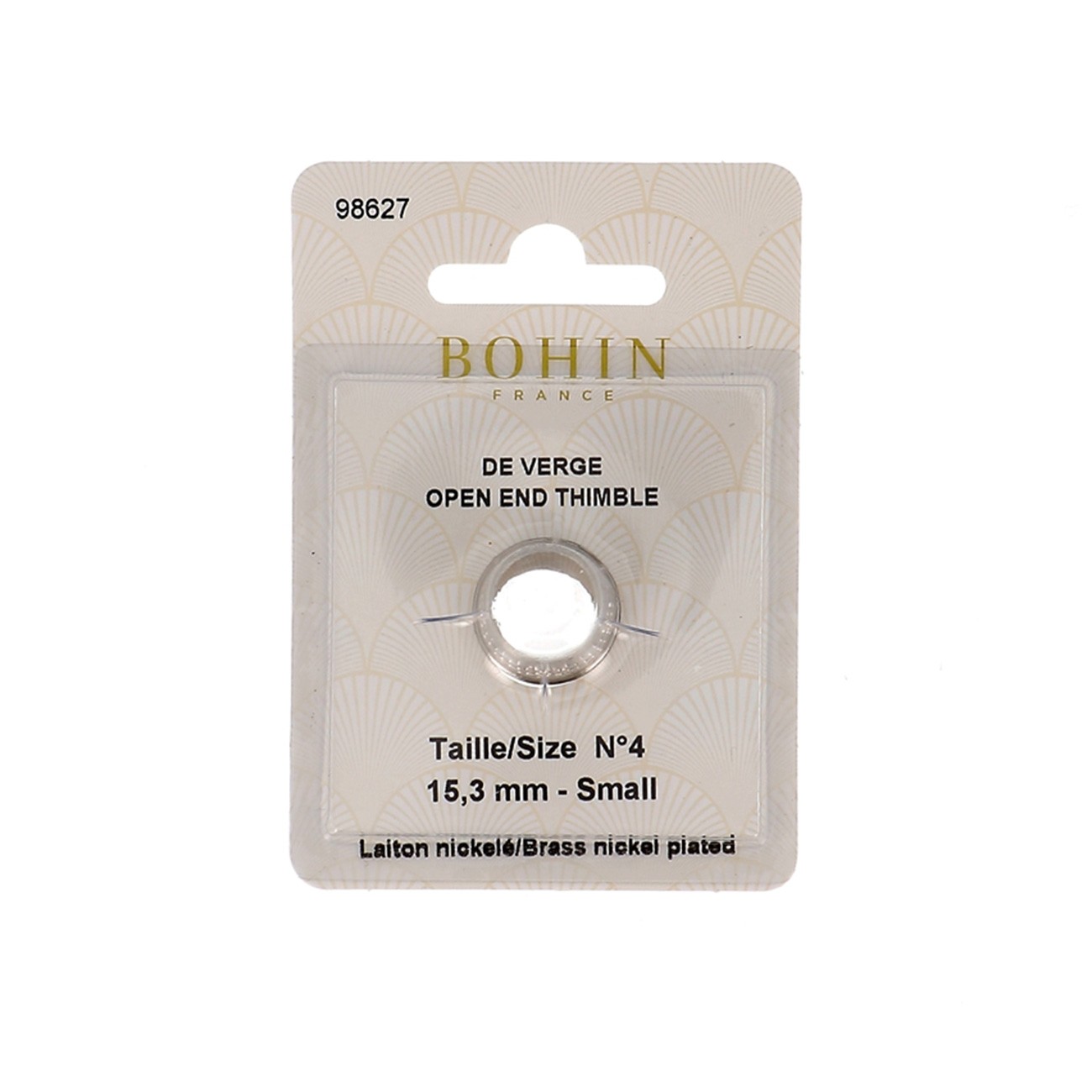 Open Ended Brass Thimbles 15mm