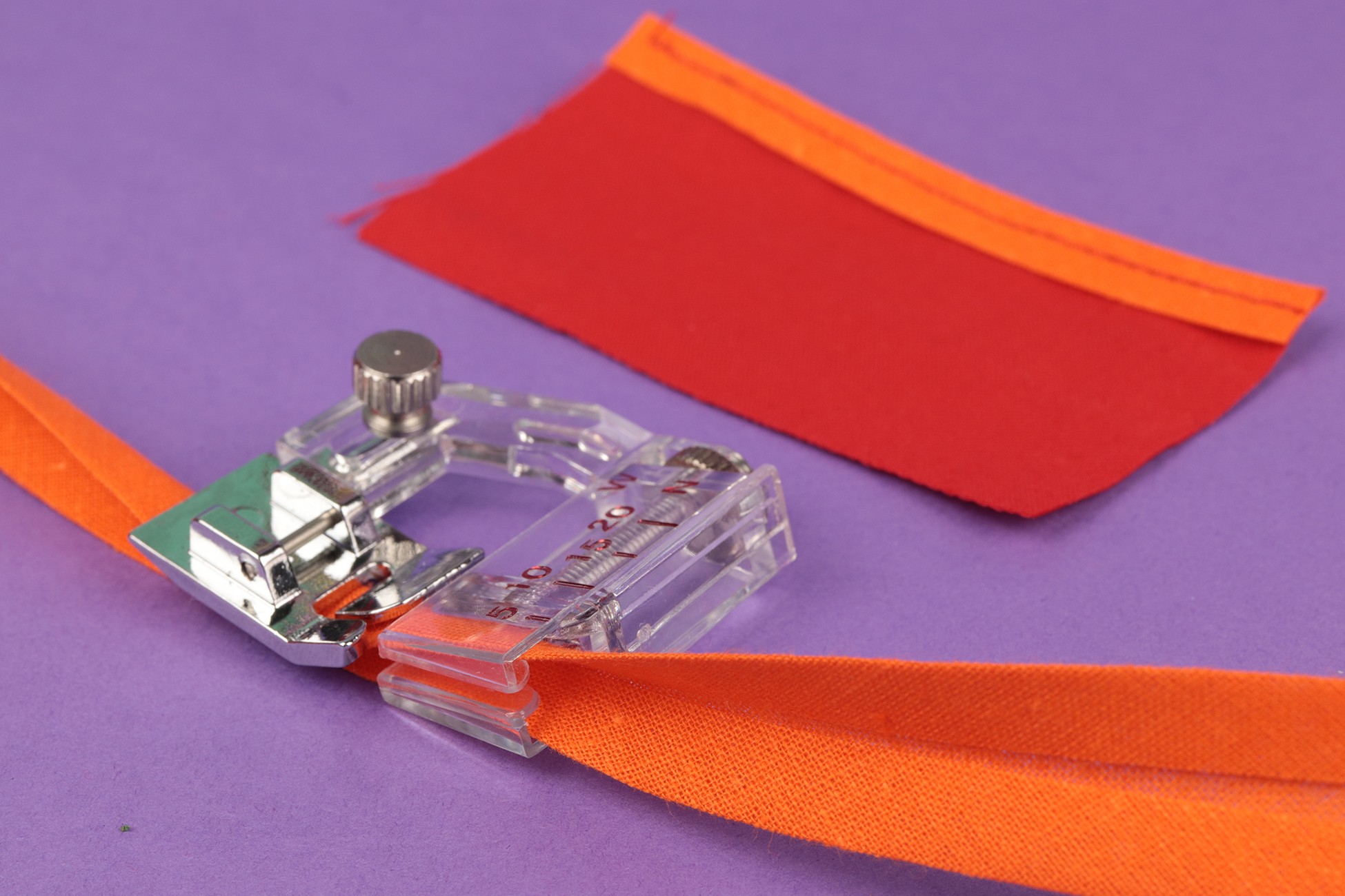 Special Bias Foot for Sewing Machine
