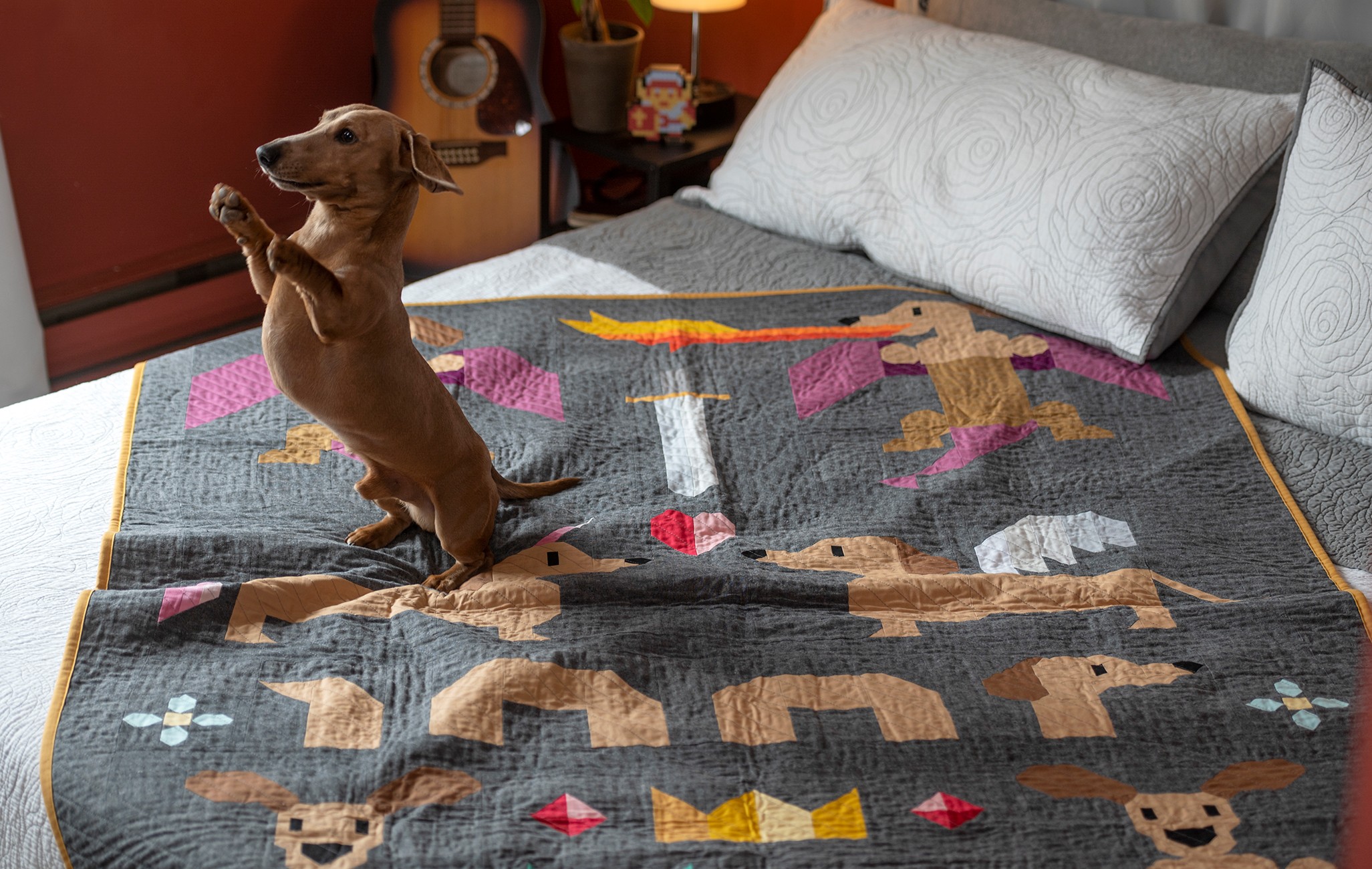 Mythical Wieners Quilt Pattern