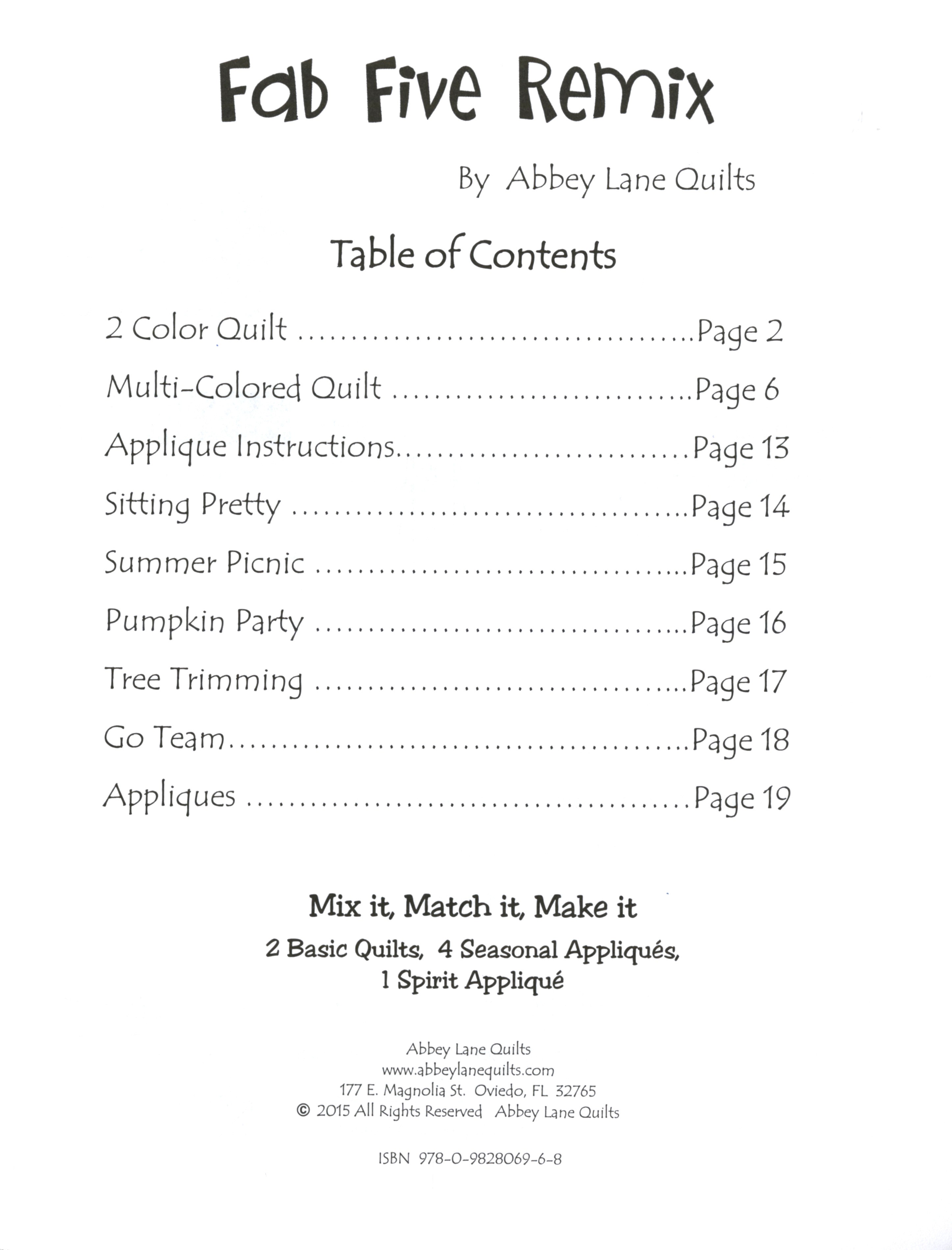 Fab Five Remix - Softcover By Liljenquist, Janice & Owen, Marcea