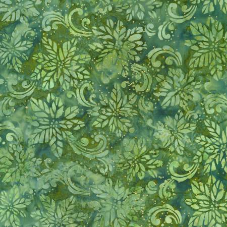 Poinsettias Balsam Batik Christmas