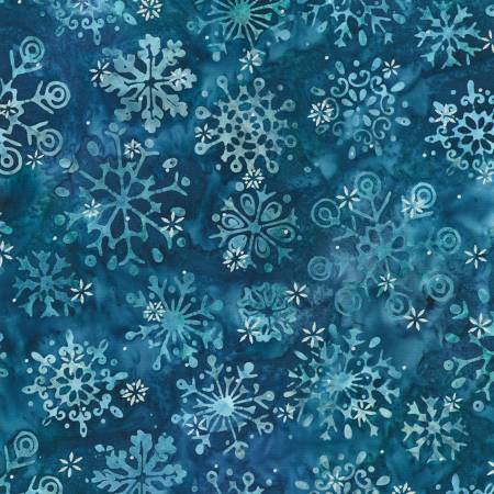 Snowflakes Winter Batik
