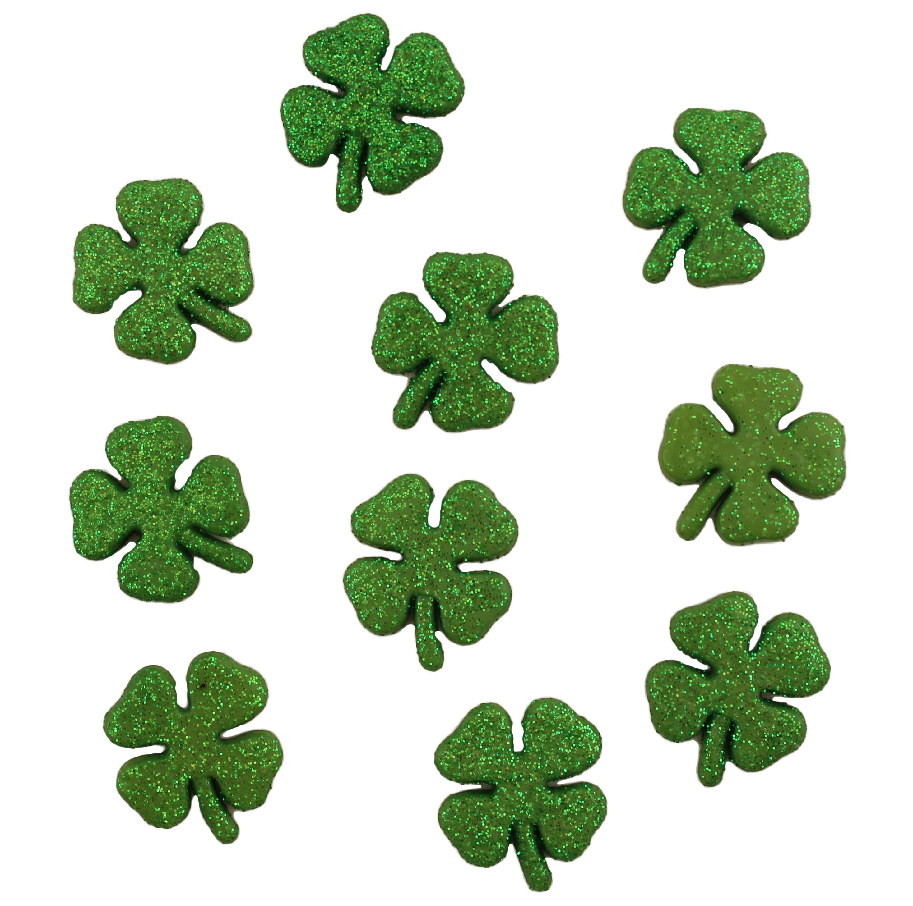 Glitter Shamrocks