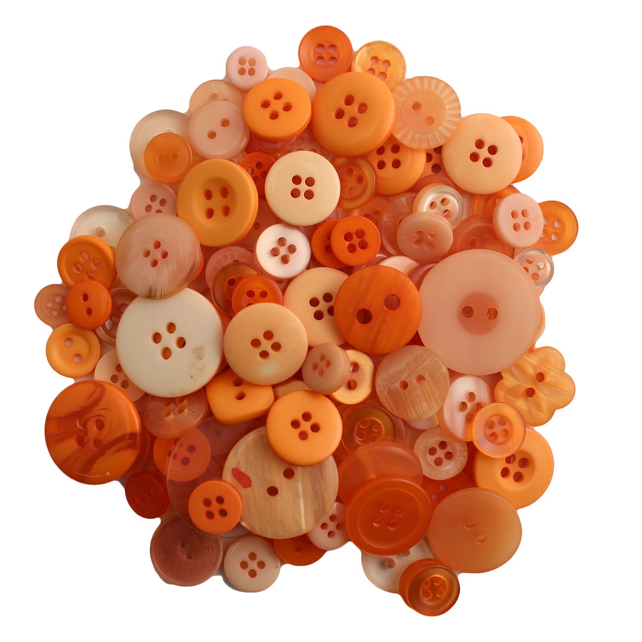 Sweet Mango Buttons in Mason Jar