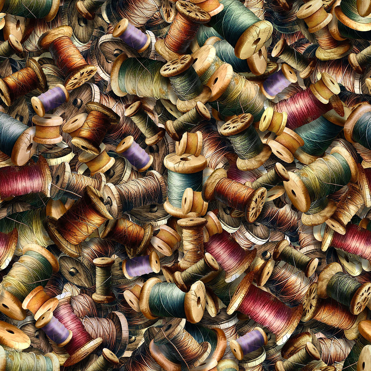 Multi. Thread 6 Inch repeat By Lee, Marilyn