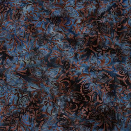 Batiks Warm Rain Azure
