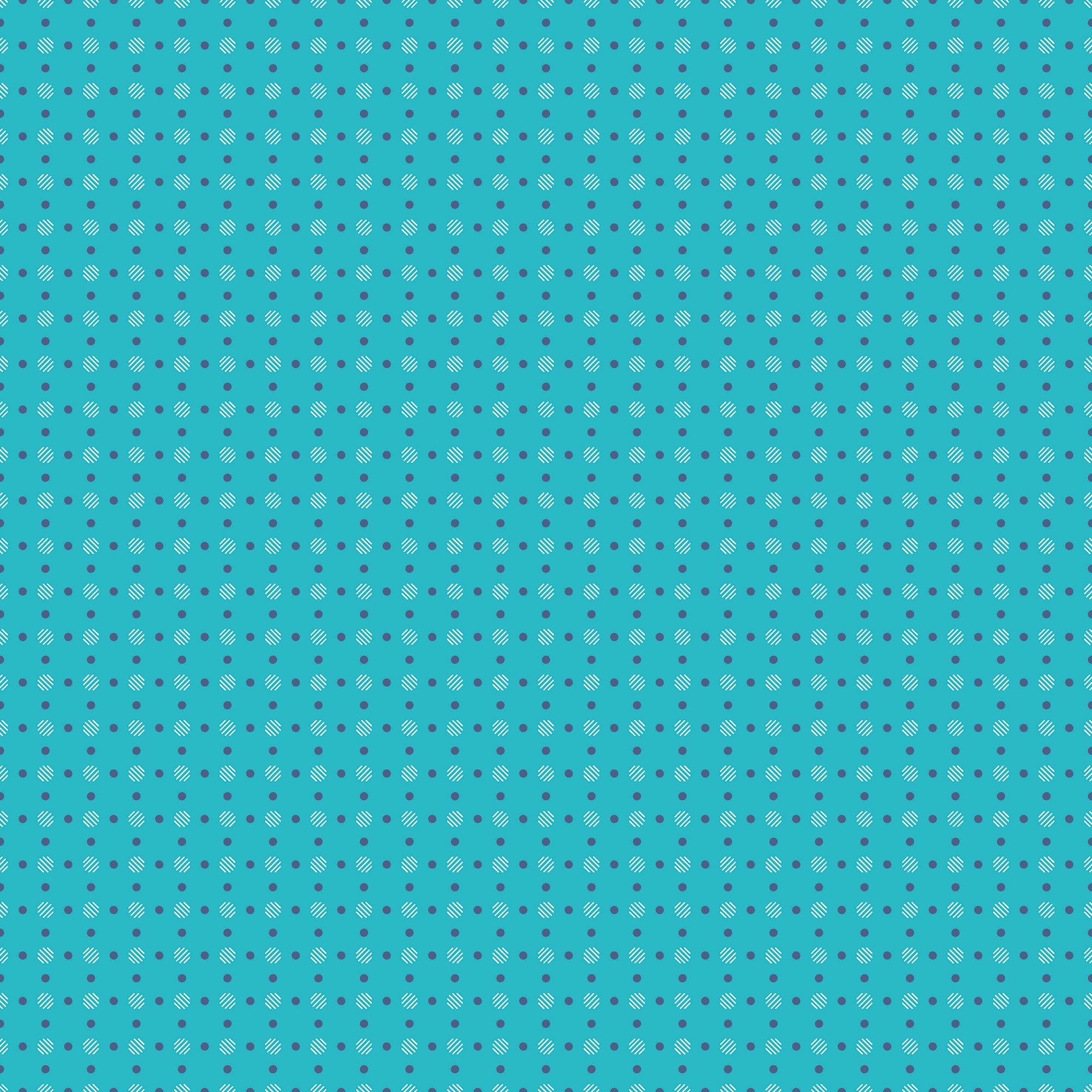 Basics Polka Dot Turquoise By Holt, Lori