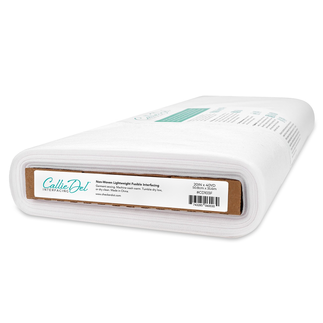 Non-Woven Lightweight Fusible Interfacing 20in x 40yds