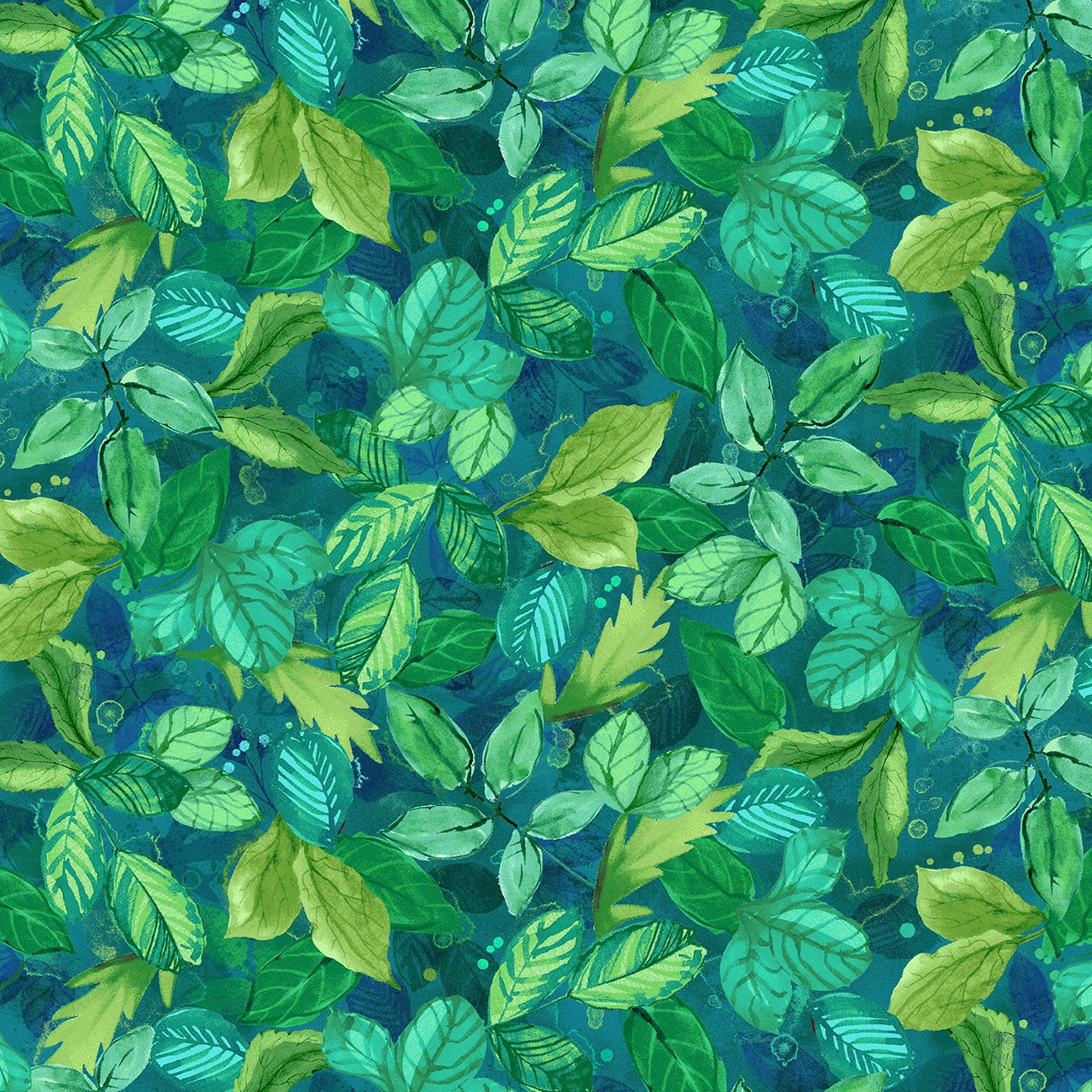 Green Poppy Leaves
