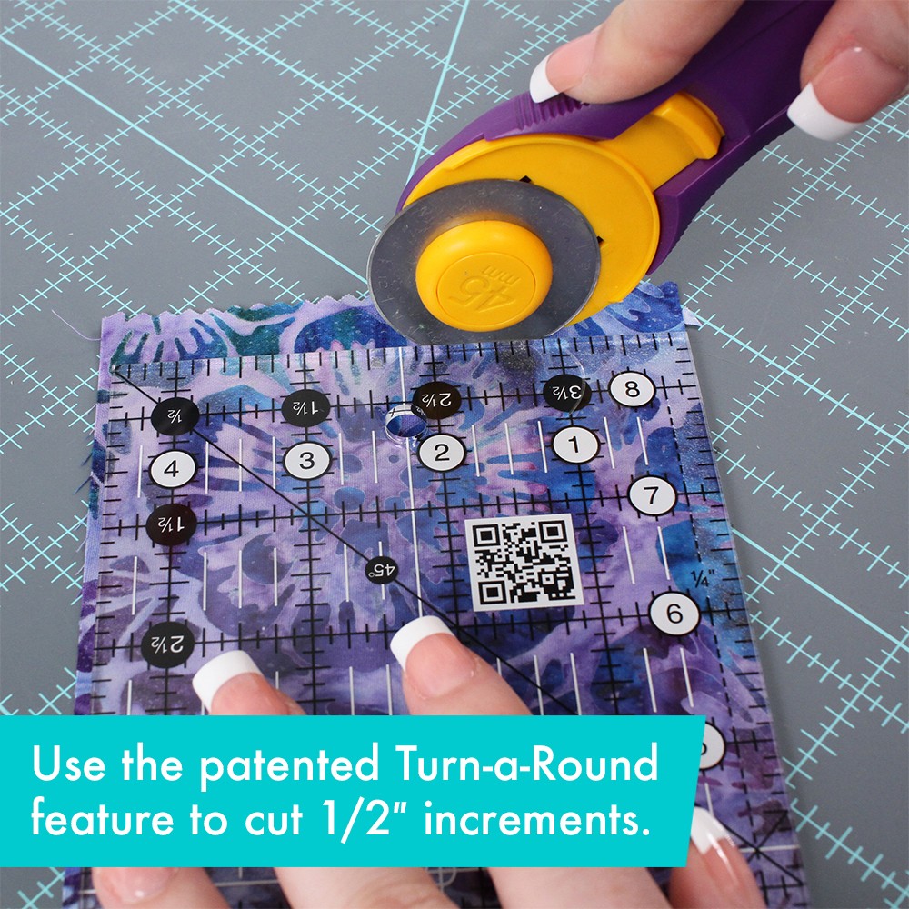 Creative Grids Quilt Ruler 4-1/2in x 8-1/2in By Cross, Rachel