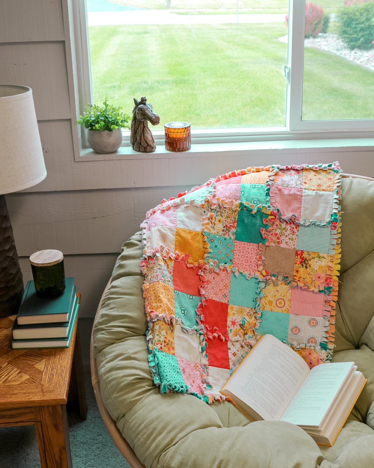 Pixie's Ragged Four Patch By Walker, Carrie