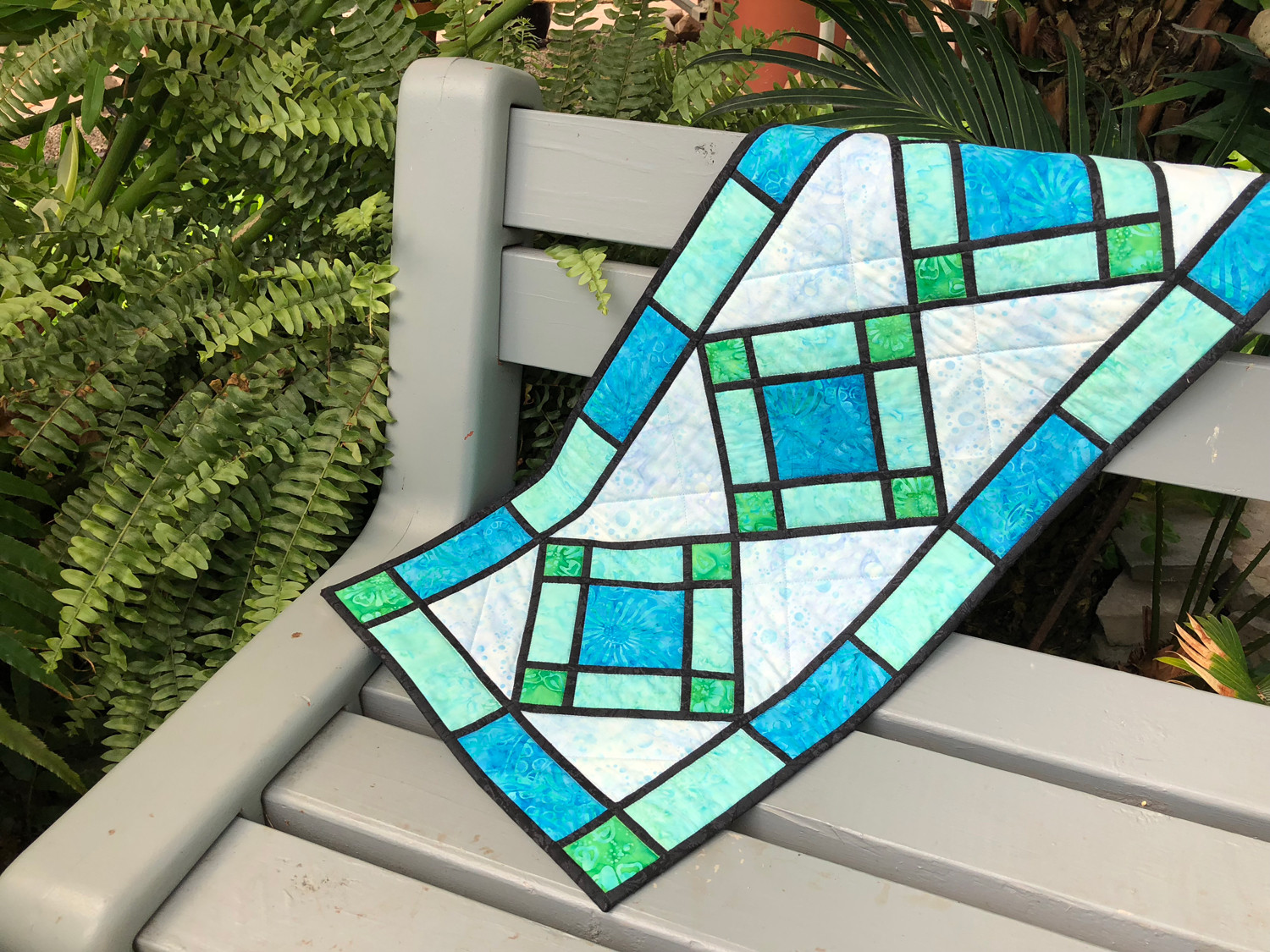 Stained Glass Table Runner By Holderness, Kris