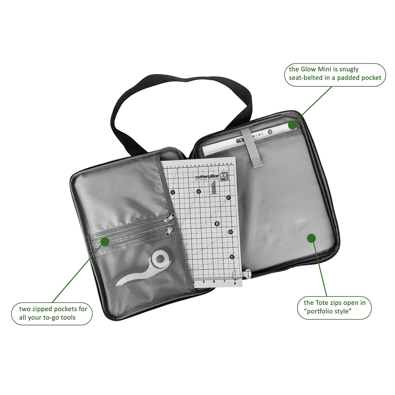 Cutterpillar Mini Tote