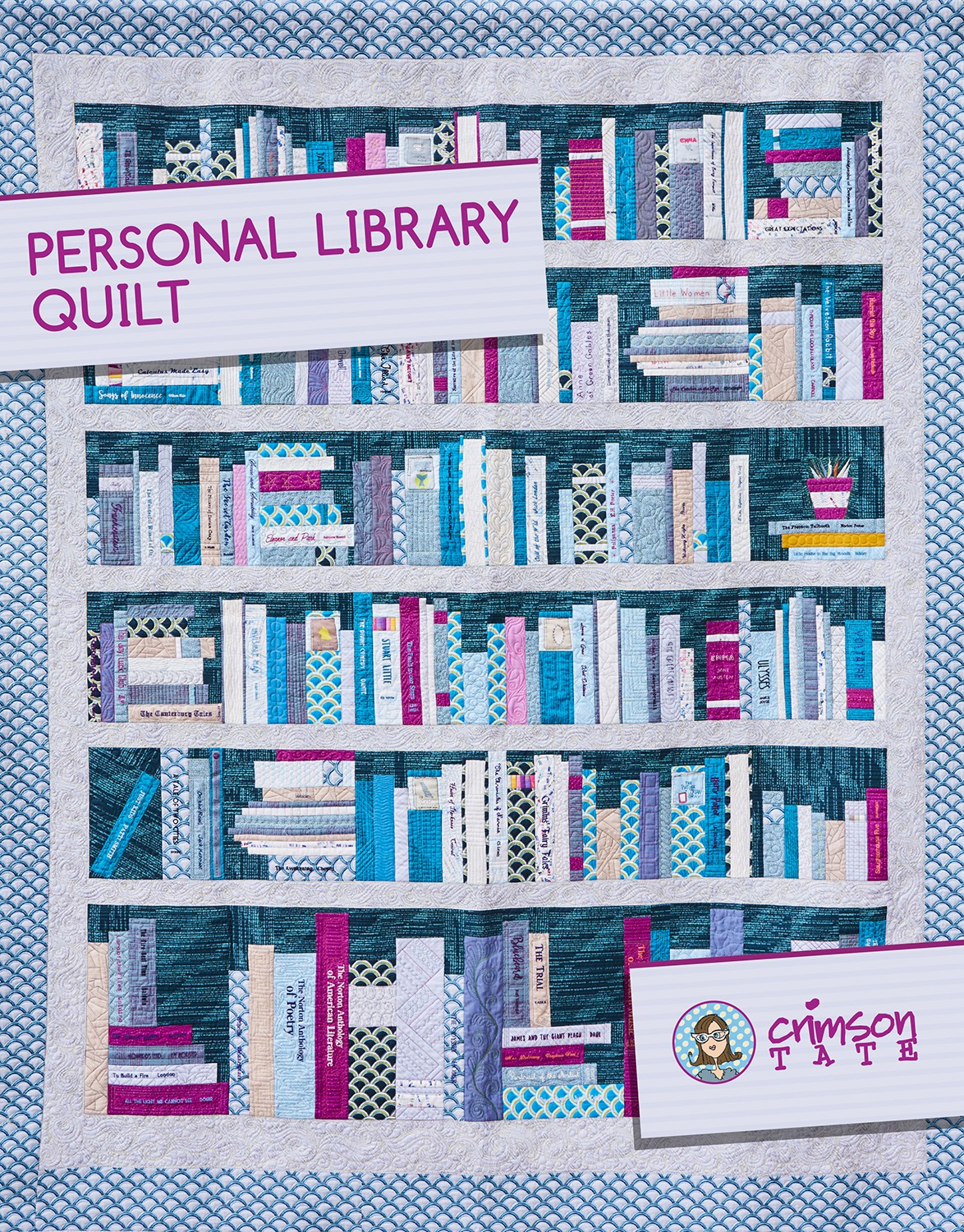 Personal Library Quilt By Givans, Heather